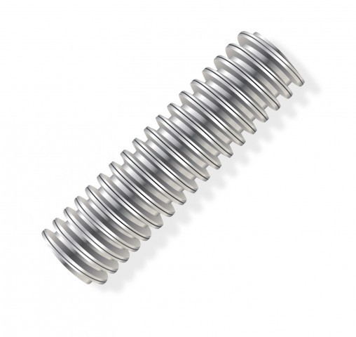Trapezoidal Carbon Steel C45 POWER screw TRC45 | ABSSAC